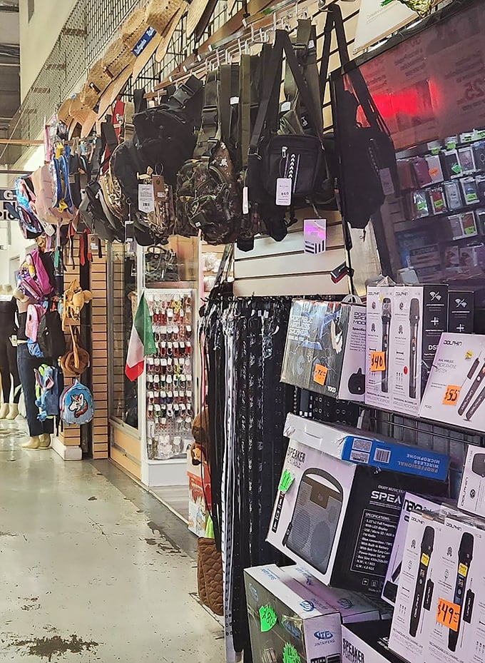 Where electronics meet accessories meet everything else—this isn't just shopping, it's a full-contact retail adventure sport.