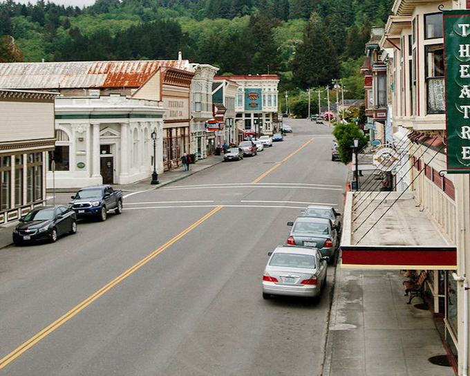 Looking down Ferndale's Main Street feels like time travel without the jetlag. Those buildings have stories to tell, if only you'll slow down to listen.