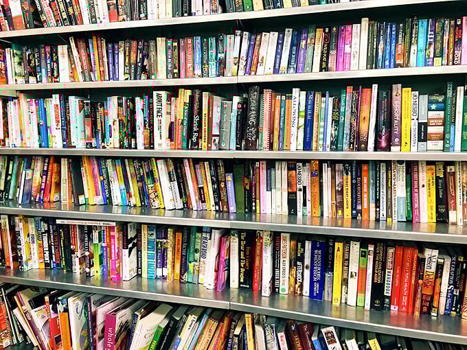 Bibliophiles beware: you might need a bigger bookshelf after visiting this literary goldmine where paperback classics cost less than your morning coffee.