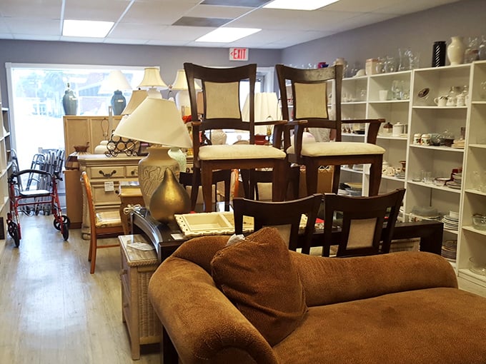 Furniture with character and stories to tell—unlike that assembly-required stuff that comes with 47-page instruction manuals and mysterious extra screws.