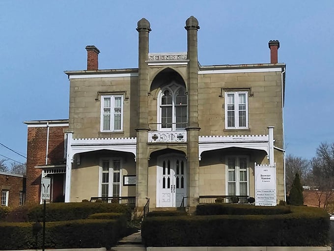 This stately mansion doesn't just have curb appeal—it has "stop your car and stare" appeal. Architectural eye candy at its finest!