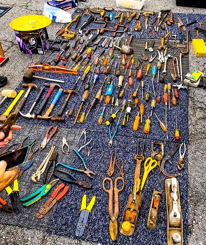 Tools with stories to tell! This collection of vintage implements represents craftsmanship from an era when things were built to last—and last they have.
