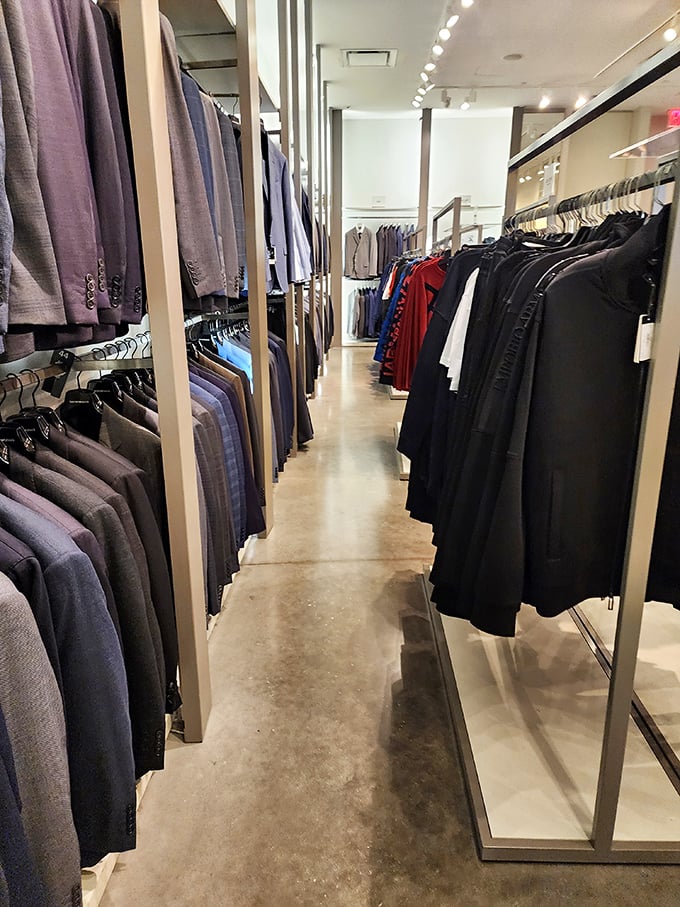 Racks of possibilities where designer dreams meet reality, and reality doesn't require a payment plan.