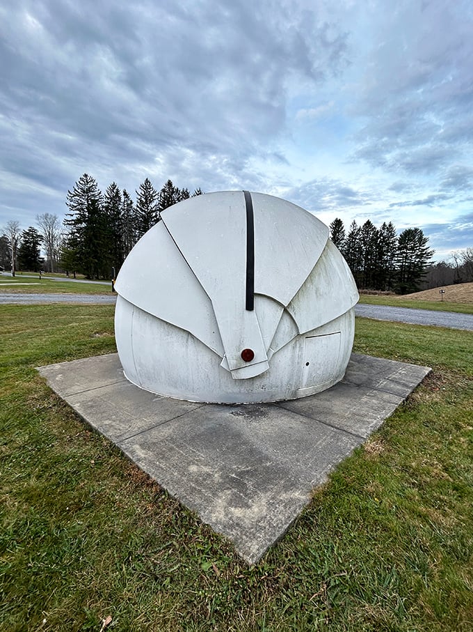 This isn't your average igloo – it's an astronomical dome where stargazers can peek at celestial neighbors without the universe peeking back.