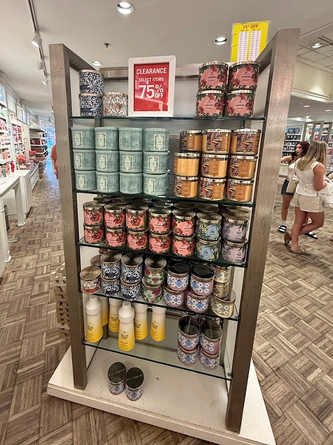 Candle paradise or scent library? At 75% off, your home can smell like a million bucks for pennies on the dollar.