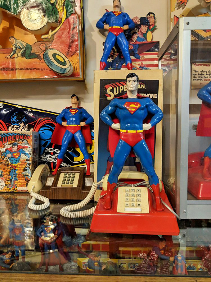 These vintage Superman telephones aren't just collectibles—they're time machines to an era when superhero merchandise first invaded American homes.