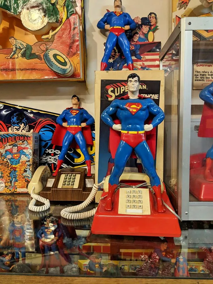 These vintage Superman telephones aren't just collectibles—they're time machines to an era when superhero merchandise first invaded American homes.