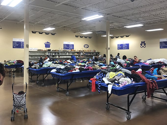 Organized chaos at its finest – where one shopper's castoffs become another's can't-live-without discoveries.