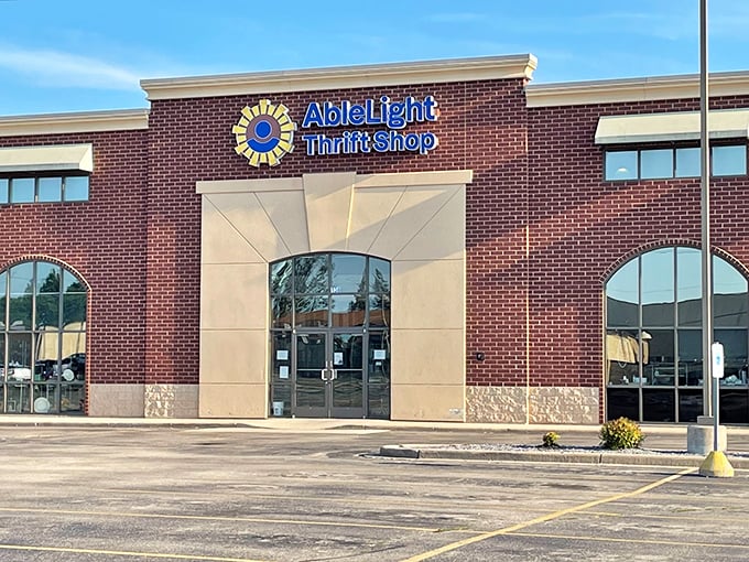 AbleLight's brick exterior whispers sophistication while the prices inside practically shout "take me home" to every shopper.
