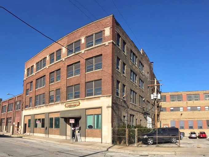 Urban treasure hunting at its finest! This brick behemoth in Milwaukee houses floor after floor of vintage delights.