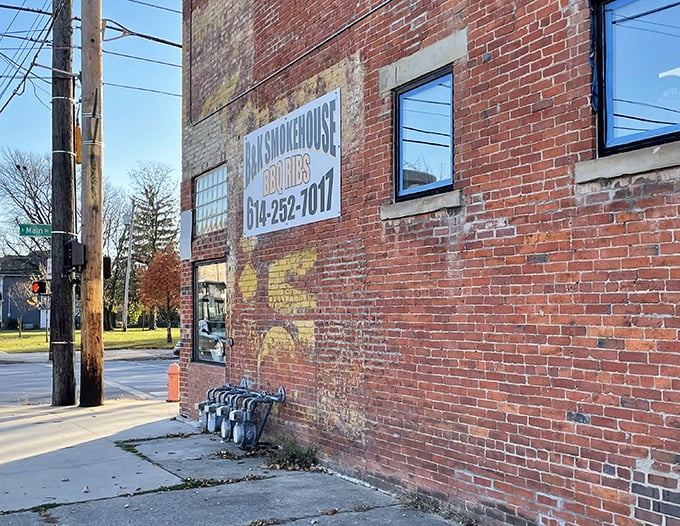 Weathered brick walls have witnessed countless barbecue conversations and satisfied sighs over the years.