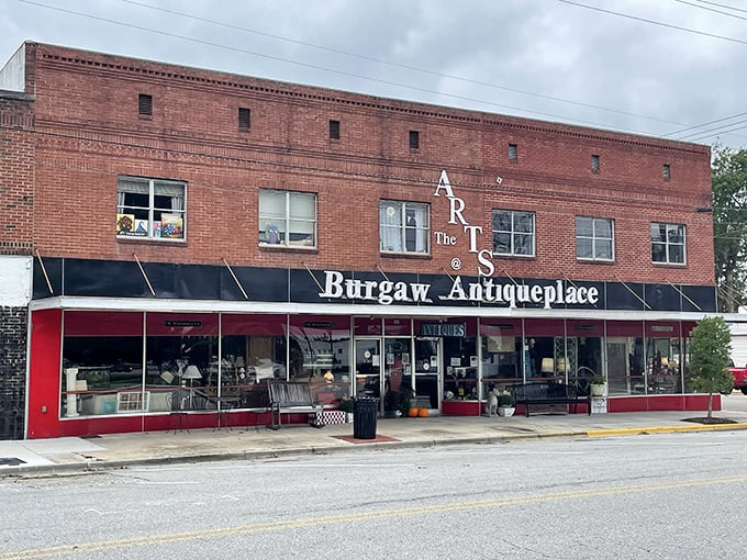 Burgaw Antiqueplace's classic brick façade houses decades of American memories, just waiting for new homes.