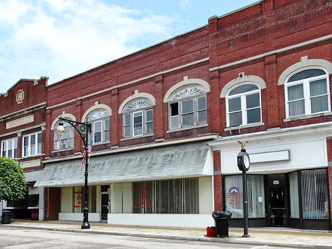 Covington’s charming brick-red buildings create the perfect backdrop for a weekend that feels like pure magic.