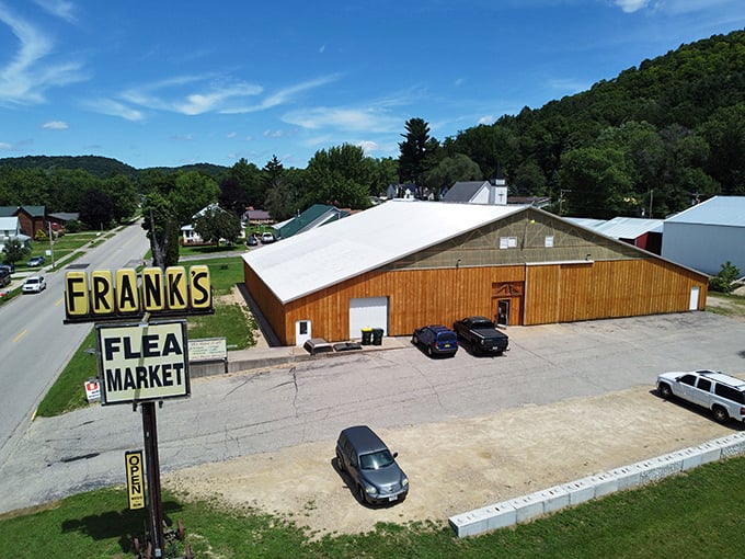 Crazy Frank's wooden haven in Readstown – where mid-century furniture finds new life and new stories to tell.