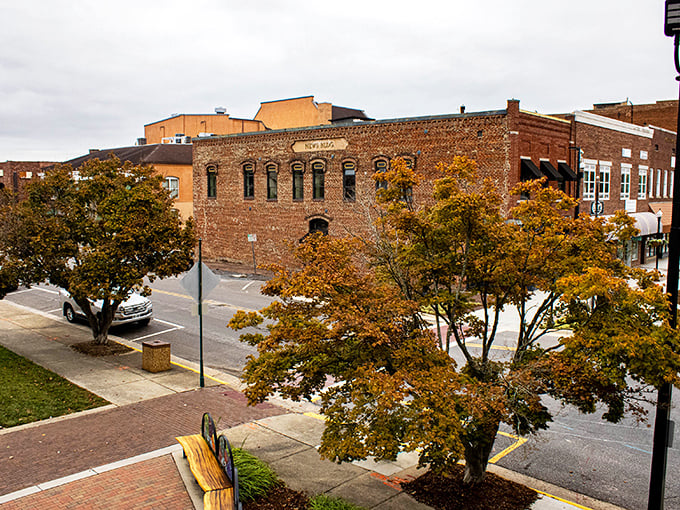 Hickory's downtown streets invite you to slow down and remember when shopping meant visiting neighbors.