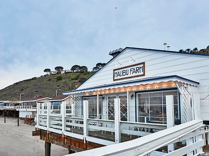Farm-fresh meets ocean-fresh on Malibu's famous pier, creating Instagram-worthy healthy California cuisine.
