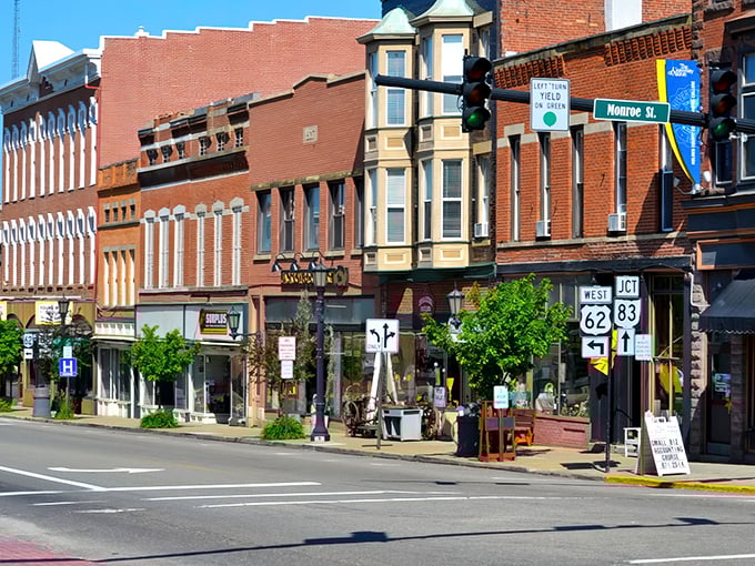 Millersburg's downtown blends old-world charm with modern conveniences in perfect harmony for today's travelers.