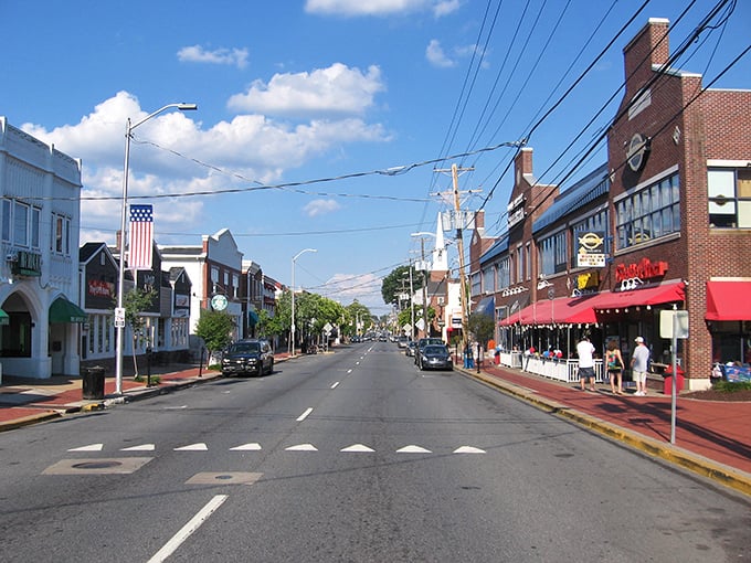 Newark's bustling streets blend college energy with small-town warmth in perfect suburban harmony.