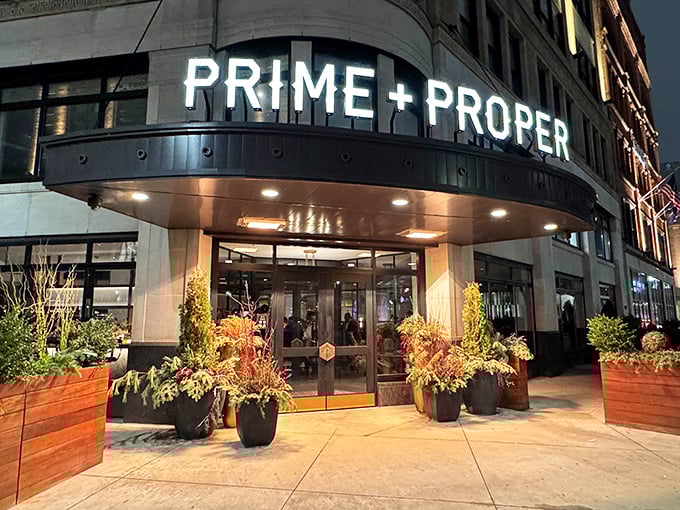 Prime + Proper brings downtown Detroit energy with sleek style that matches its serious steak game.