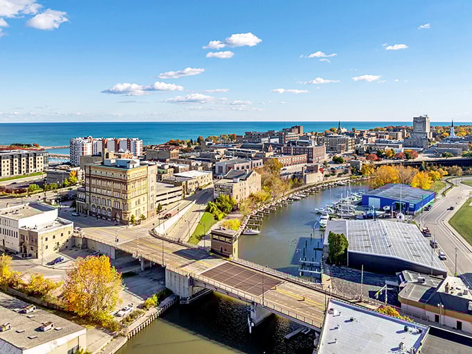 Racine's harborfront gives Lake Michigan the respect it deserves—with a cityscape that knows how to complement rather than compete with the water.