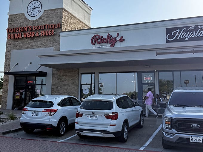 Don't let this strip mall location fool you – chicken greatness often hides in plain sight.