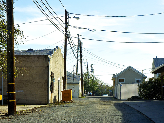 Down the rabbit hole of authentic small-town America! Rio Vista's back alleys reveal the unpolished, wonderfully honest underbelly that Instagram filters can't improve.