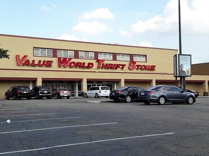 Value World lives up to its name with this sprawling Dallas location. The building itself seems to say "clear your schedule!"