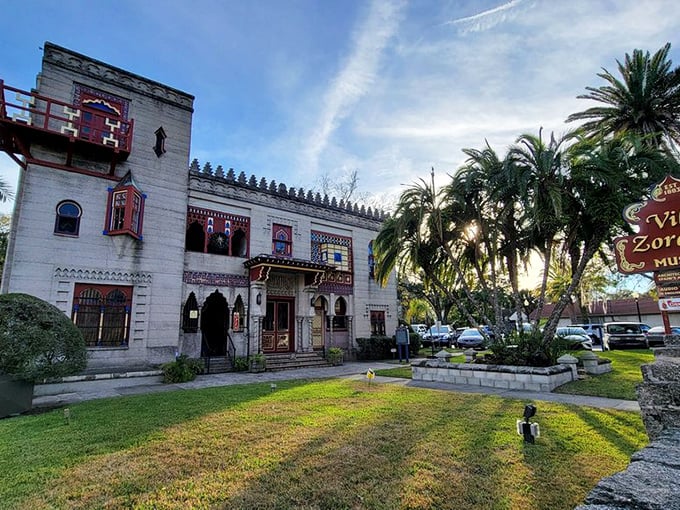 Step inside and suddenly you're somewhere magical—a Moorish palace that's pure architectural poetry.