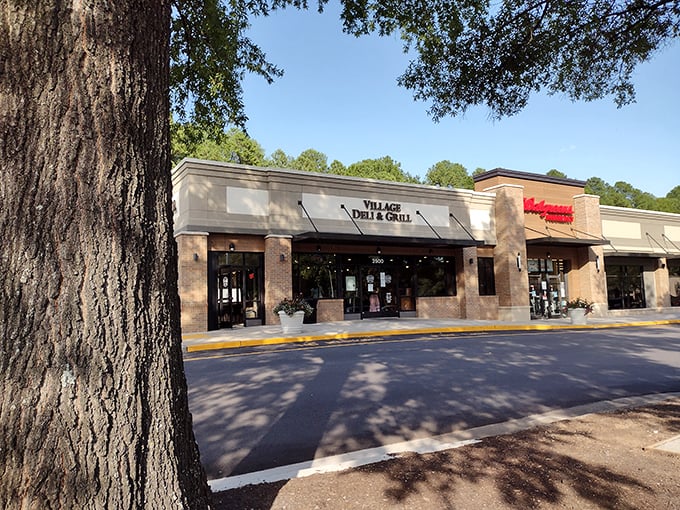 Village Deli's unassuming exterior hides the kind of generous portions that built America's appetite.