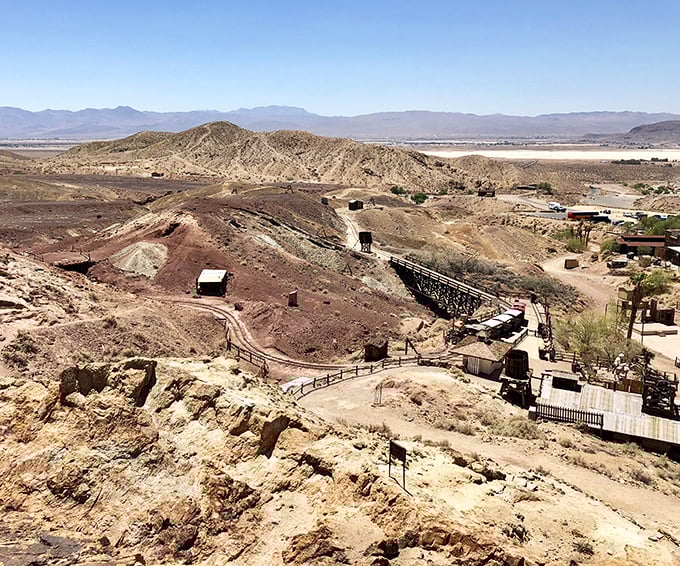 These sun-bleached mines and dusty paths capture the Wild West spirit without Hollywood’s gloss.