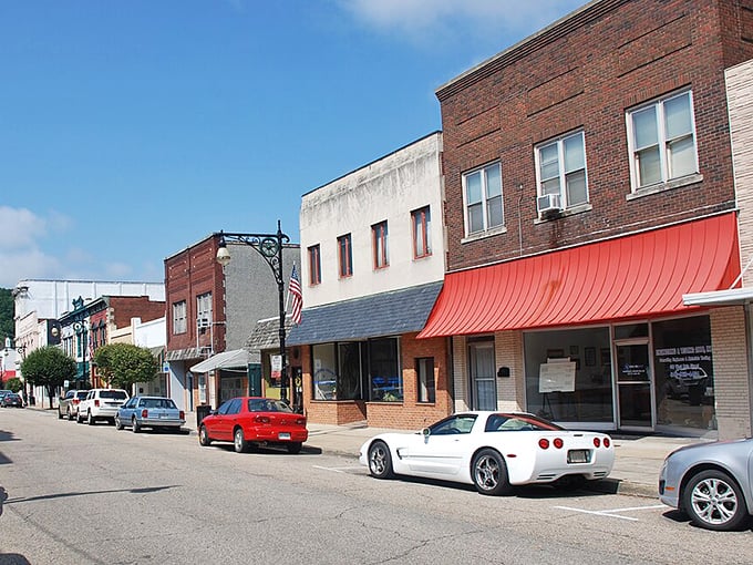 These streets, lined with colorful awning storefronts, invite leisurely strolls and friendly conversations with locals.