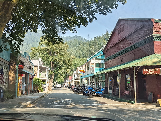 Soaking in the peaceful, rustic charm of Downieville, a mountain town that’s a sight for sore eyes.