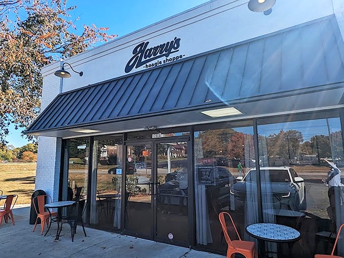 This storefront whispers rather than shouts, but inside the sandwiches sing opera-level arias of flavor and freshness.