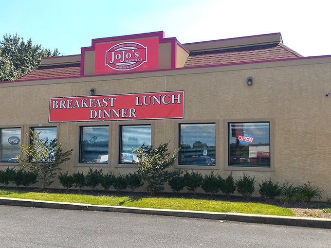 Simple storefront, complex flavors – JoJo's proves you don't need fancy digs to serve extraordinary dogs.