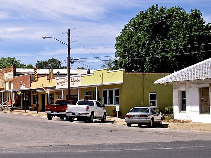 This Hill Country gem showcases storefronts that blend Old West charm with small-town sophistication beautifully.