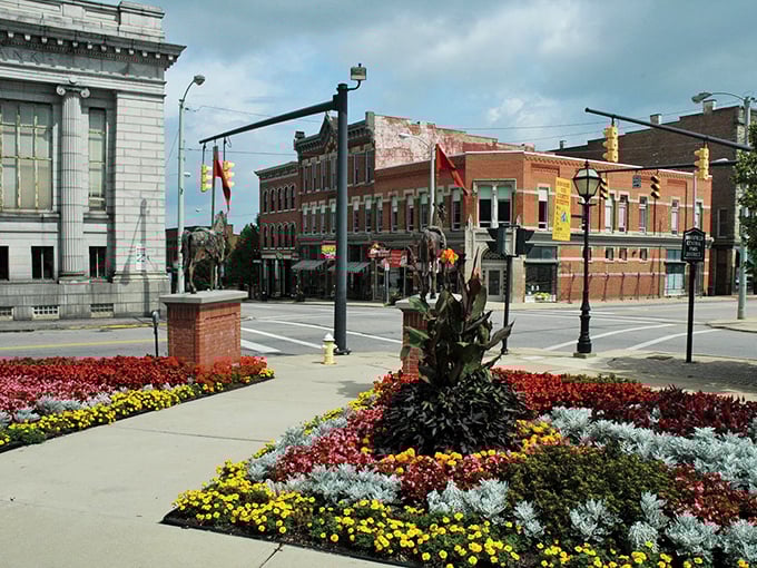 Rolling hills embrace Mansfield like a grandmother's quilt, wrapping the city in peaceful countryside comfort.