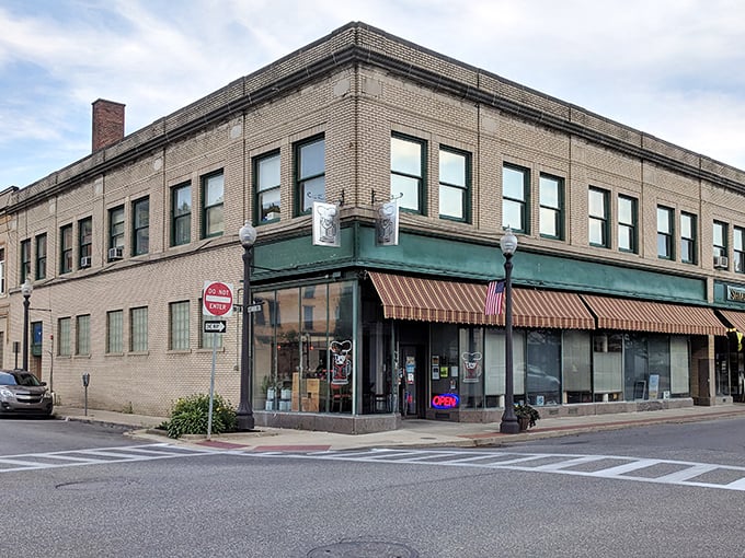 Downtown Oil City's charm comes from buildings like this—where Victorian architecture meets small-town hospitality on every corner.