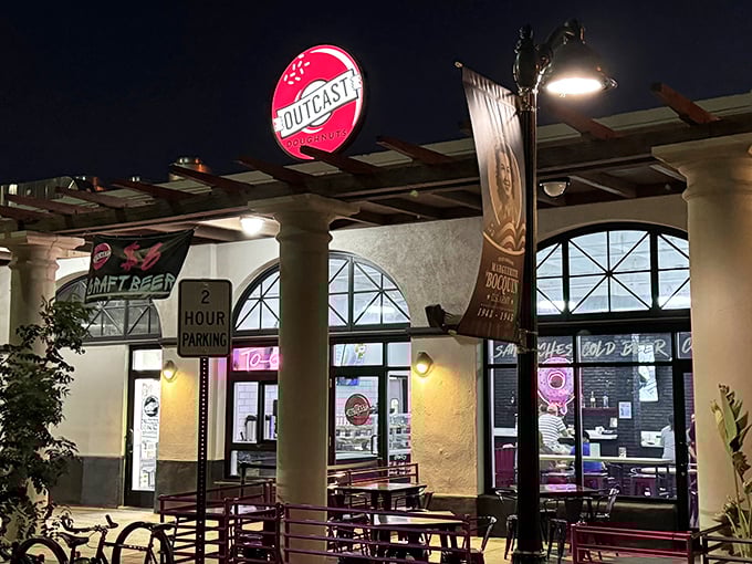 Who says donut shops can't be date-night worthy? This place has serious after-dark charm and ambiance.