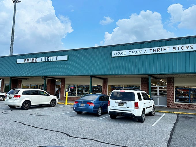 The "More Than A Thrift Store" motto at Prime Thrift perfectly captures their commitment to quality merchandise and customer satisfaction.