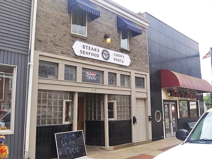 Behind this unassuming façade, Scratch Steakhouse works its magic – proof that you should never judge a steak by its storefront.