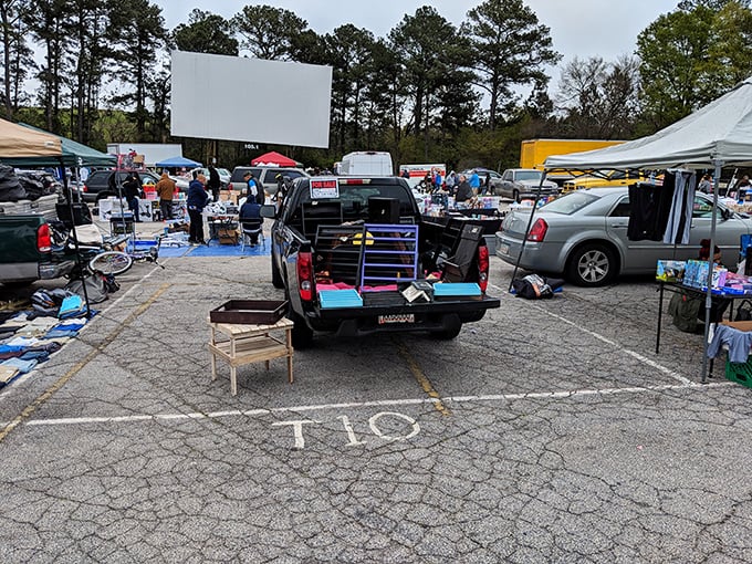 Where pickup trucks become mobile showrooms and every tailgate tells a different story of American ingenuity.
