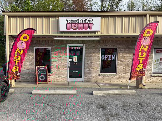 Don't let the modest storefront fool you – this Lugoff gem serves donuts that rival any fancy city bakery.