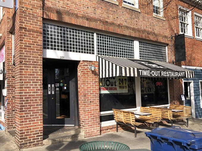 That striped awning has sheltered generations of Chapel Hill folks seeking comfort in crispy perfection.