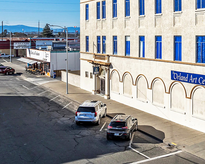 The Orland Art Center anchors downtown with cultural flair, proving that affordable living doesn't mean sacrificing access to the arts – beauty on a budget.
