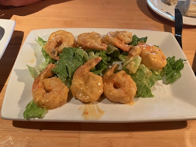 These Bang Bang shrimp aren't just appetizers, they're conversation stoppers. One bite and all you'll hear is the sound of contented silence.