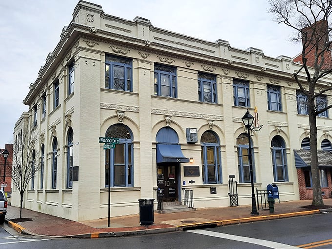This isn't just a building with columns; it's a testament to Easton's architectural heritage that makes even casual errands feel like time travel.