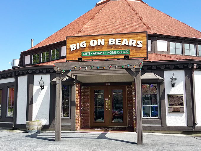 "Big on Bears" indeed—where else can you find a store dedicated to everything ursine? The ultimate souvenir stop for embracing mountain kitsch.