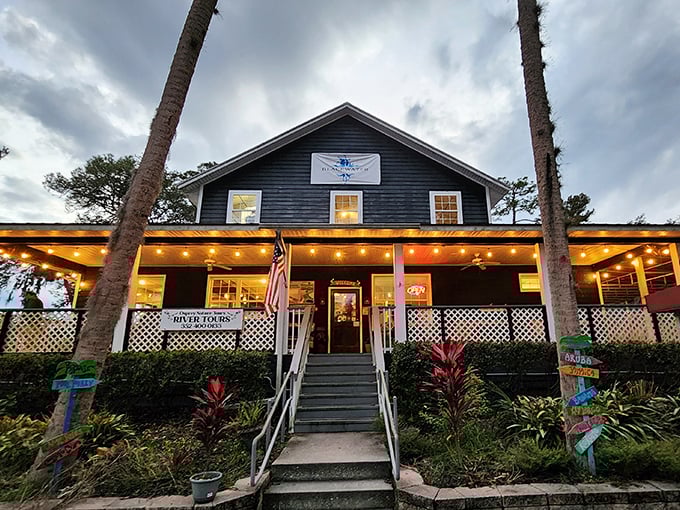 This isn't some corporate chain restaurant with laminated menus – it's the Blackwater Bar and Grill, where seafood arrives with stories, not slogans.
