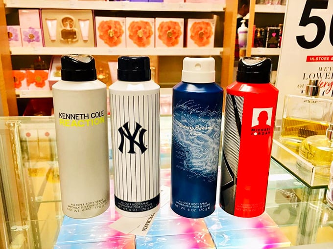 The modern man's cologne counter – where the eternal question "Do I want to smell like the ocean, a forest, or a Yankees game?" is finally answered.