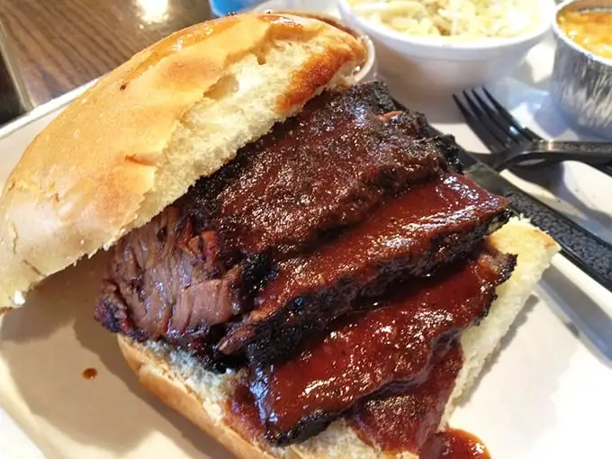 The brisket sandwich: where buttery meat meets pillowy bread. Some relationships are complicated; this one is perfectly simple.